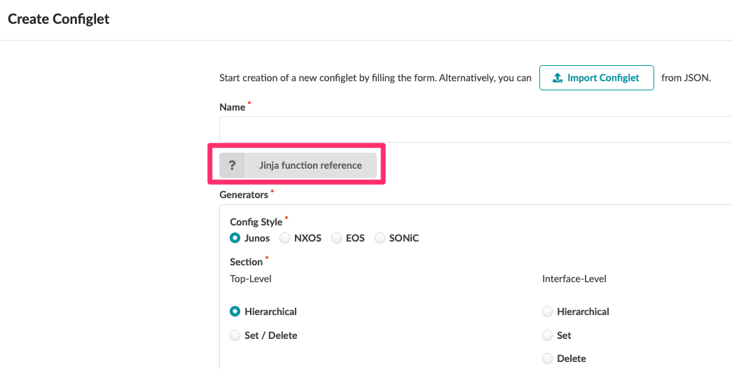 [Juniper Apstra] Configlets flexibility and customization using Property Sets and Jinja templating