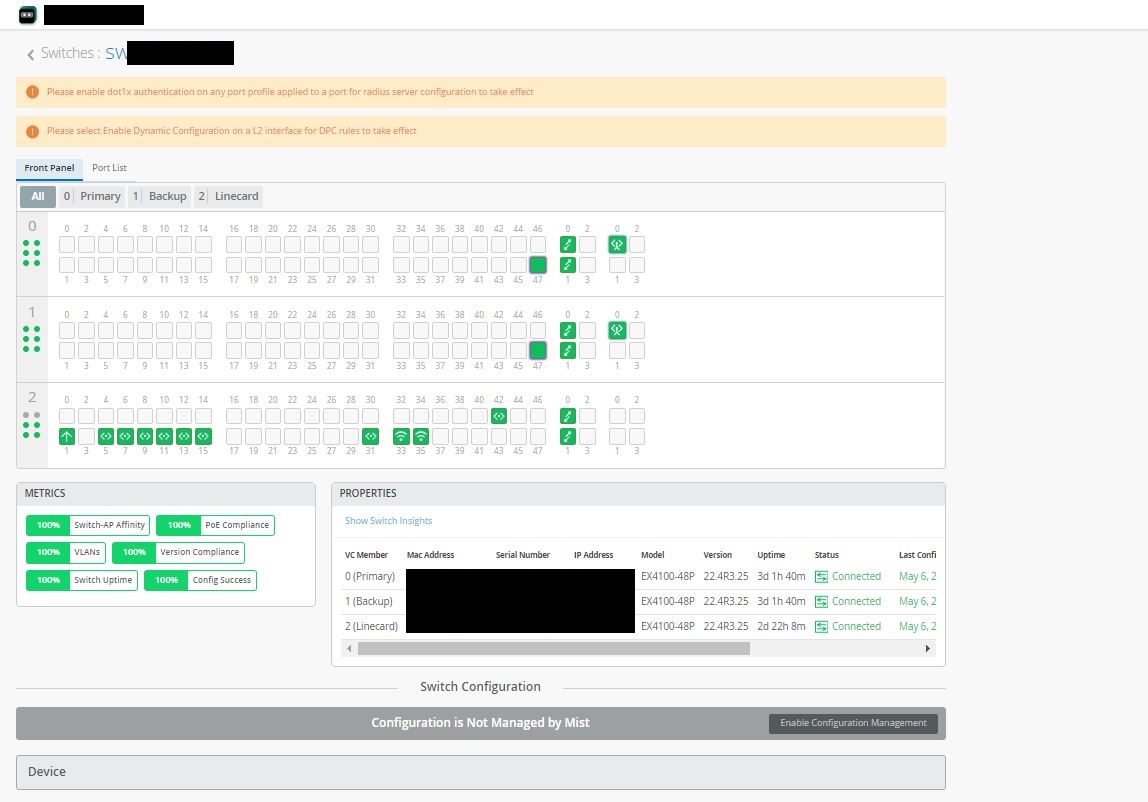 [Mist] Switch Insights Picture does not show the image upload button ...