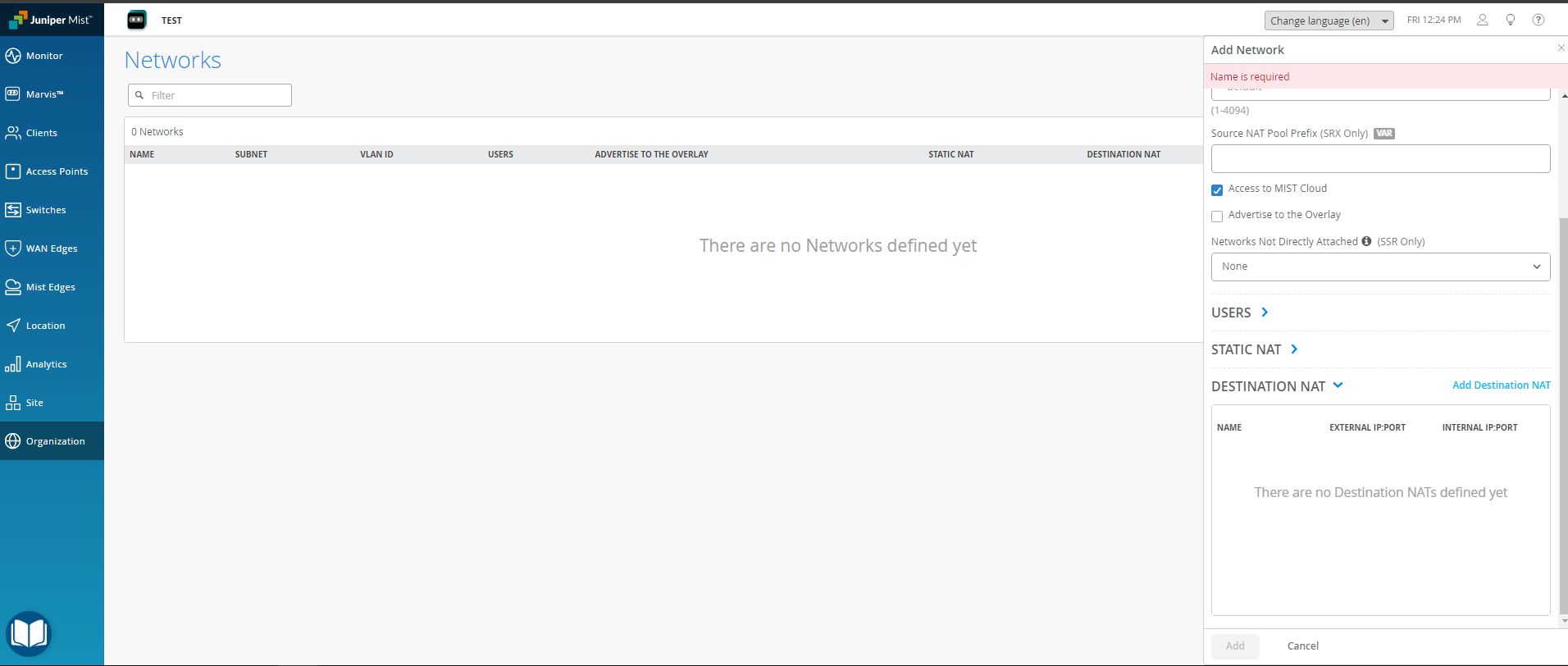 [SRX-Mist] Port Forwarding Configuration from the Mist UI: Quick Reference