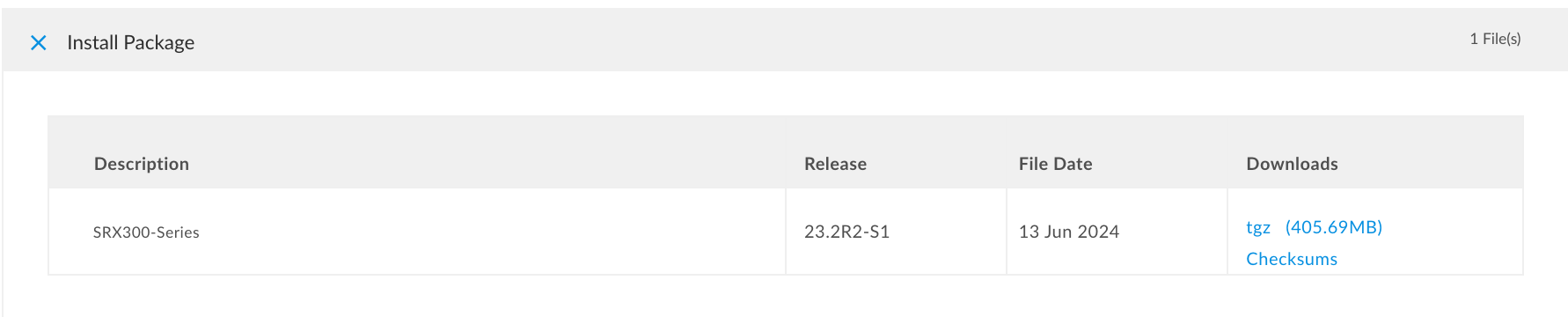[Junos] How to Locate Service Releases on the Juniper Website Download Page