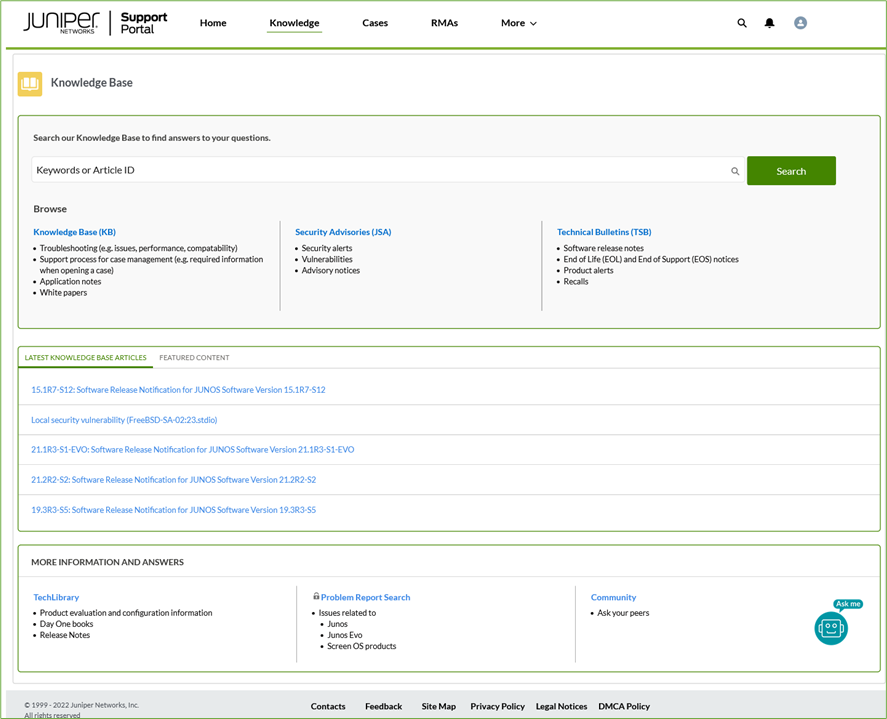 Knowledge Base - User Guide