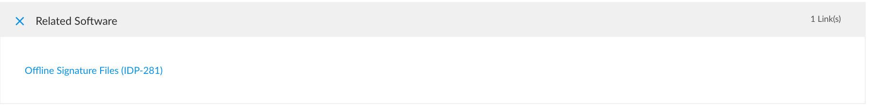[SRX] How to Download the IDP Signature Pack from the Juniper Website ...