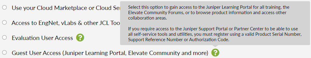 Create New User Login Account with Juniper Networks
