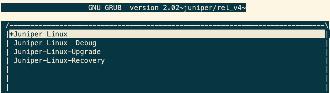 Srx Secure Boot Validation Failed With Error Upgradeinprogressstage