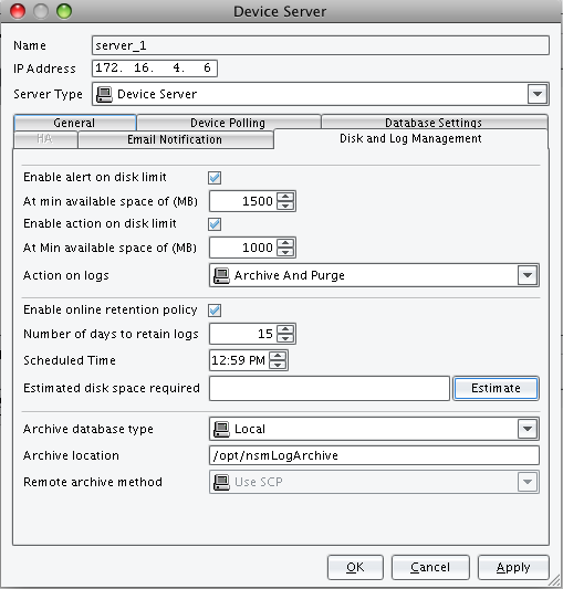 Understanding NSM Log Management
