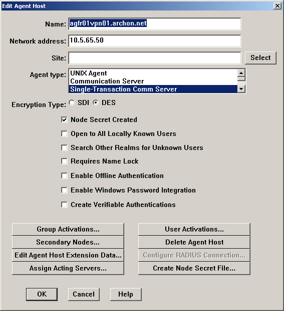 [SRX] Configuring Web-Authentication using secure ID in Dynamic VPN