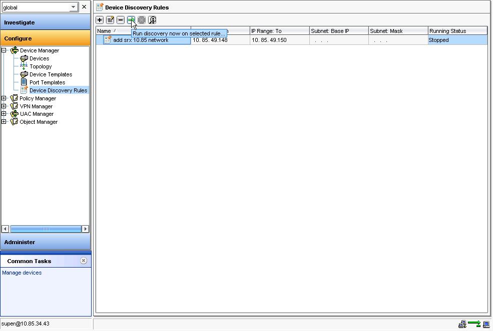 How to prepare and add Junos device to NSM using NSM auto discovery