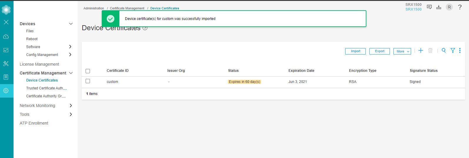 [SRX] How to load a PKI X.509 certificate using J-Web for secure web access
