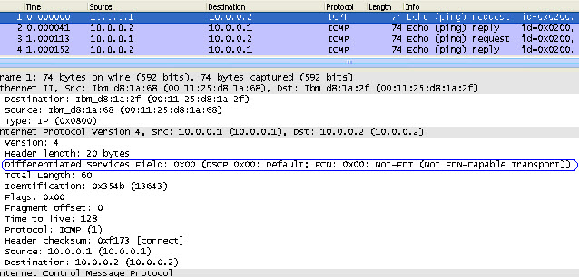 [EX] Sample CoS configuration for removing the code point for a specifi ...