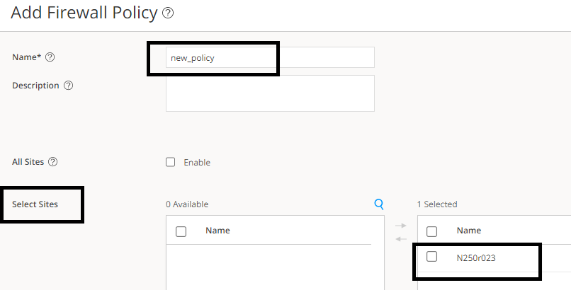 [CSO] How to view the config generated after adding firewall policy ...