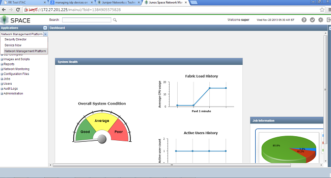 How to apply CLI configlets on multiple devices from Junos Space