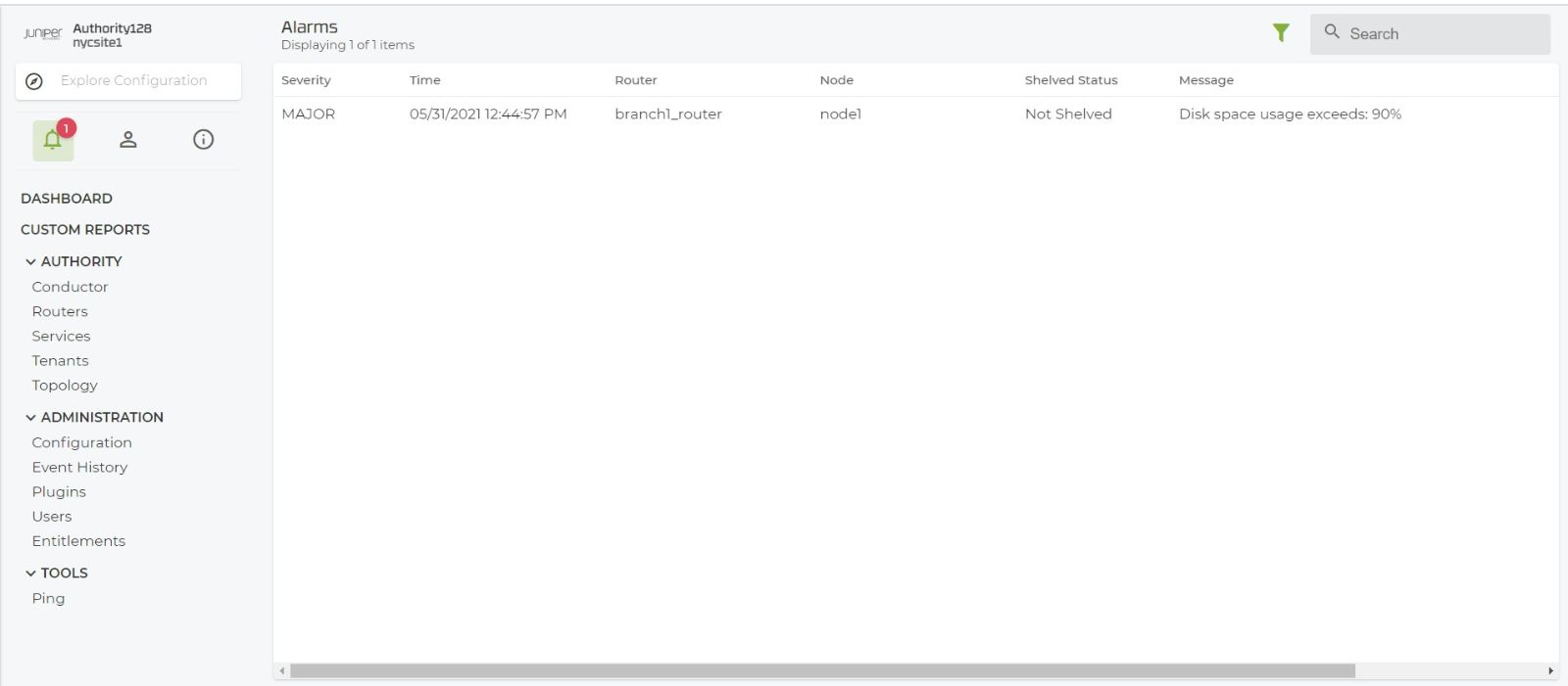 [SSR/128T] Disk full alarm can be caused by old tech-support-info files