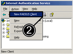 How Do I Configure a Remote Admin User on a Microsoft IAS Radius Server?