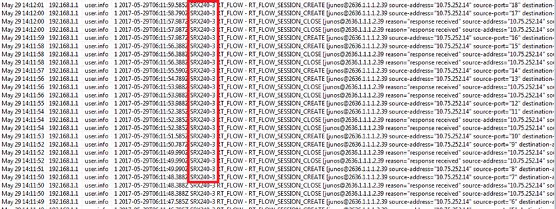 [SRX] Security log hostname does not update when failover occurs
