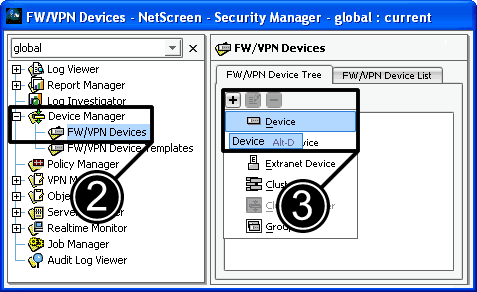 [EOL/EOE] Create a Device in NSM