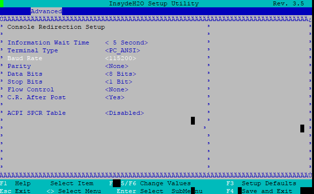 Cannot enter BIOS on a CTP2000-AC-03