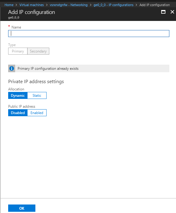 [vSRX] Configuring a public IP address on vSRX hosted on Azure Cloud
