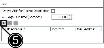 Configuring Static ARP Entries in NSM