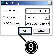 Configuring Static ARP Entries in NSM