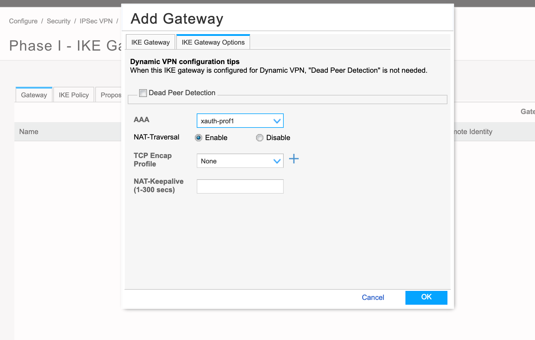 Configuring Dynamic Vpn On Srx While Using Ncp Client Gui Procedure